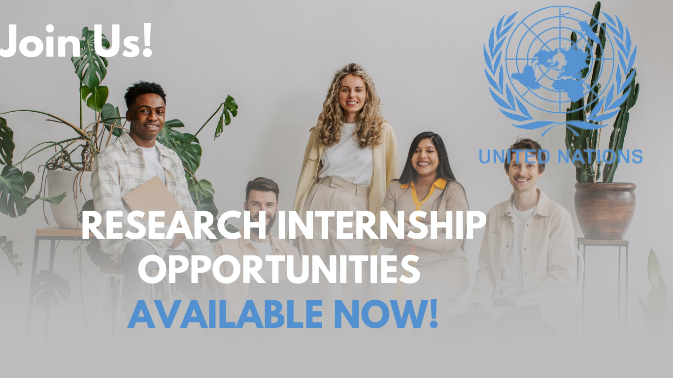 Explore the vast research internship opportunities and join the United ...
