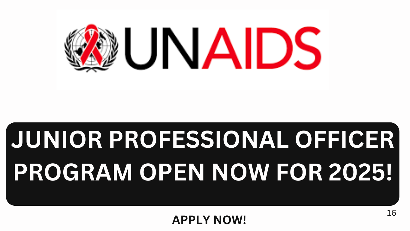 UNAIDS Exciting Junior Professional Officer (JPO) Openings 2025! APPLY ...